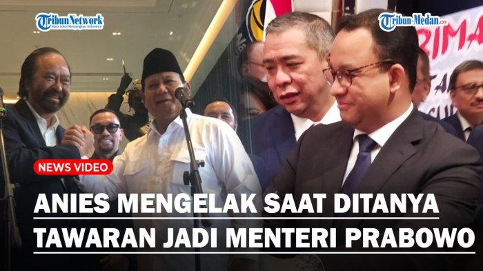 ANIES MENGELAK Saat Ditanya Soal Tawaran Jadi Menteri di Kabinet Prabowo : Kita Tunggu MK ...