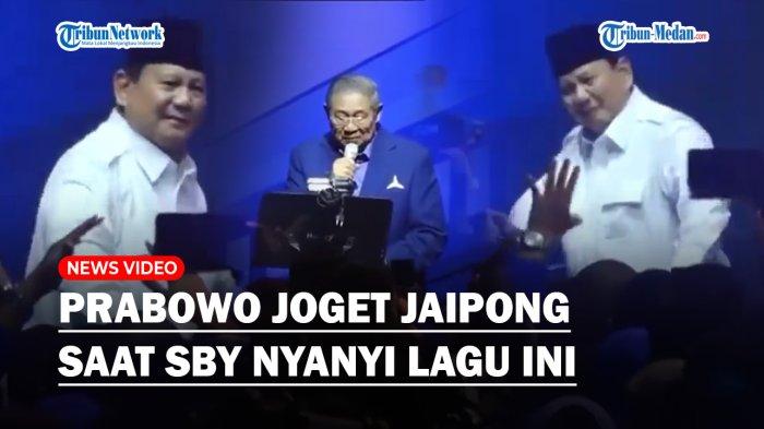 ASYIK! Prabowo Joget Jaipong Saat SBY Nyanyi Lagu 'Kamu Nggak Sendirian' Karya Band Tipe-X ...