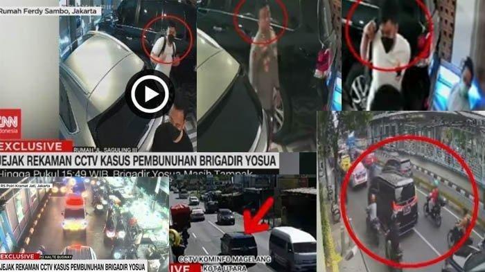 TERUNGKAP, Sempat Diklaim Eksklusif, Ternyata Rekaman CCTV Beredar Bagian Skenario Ferdy Sambo ...