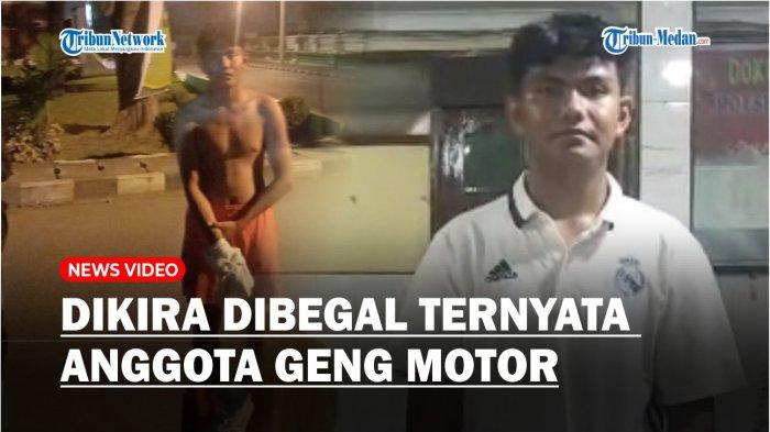 Mahasiswa UINSU yang Dikira Dibegal Ternyata Akui Dirinya Anggota Geng Motor - Tribun-medan.com