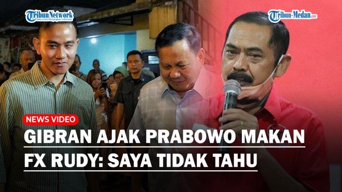 Ajak Prabowo Makan Bareng, Gibran Belum Izin ke PDIP Solo, FX Rudy: Saya Saja Tidak Tahu ...