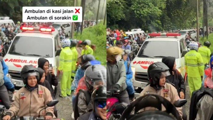 Viral Bunyikan Sirine di Kemacetan, Ambulans Ini Disoraki Pengendara, Ternyata Tak Ada Bawa ...