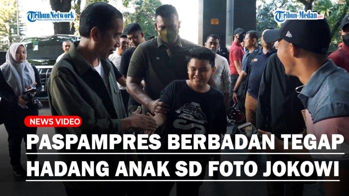 Anak Sd Nangis Dihadang Paspampres Untuk Berfoto Dengan Jokowi Hingga