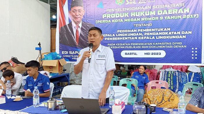 Edi Saputra Sosialisasikan Syarat dan Wewenang Kepala Lingkungan yang ...