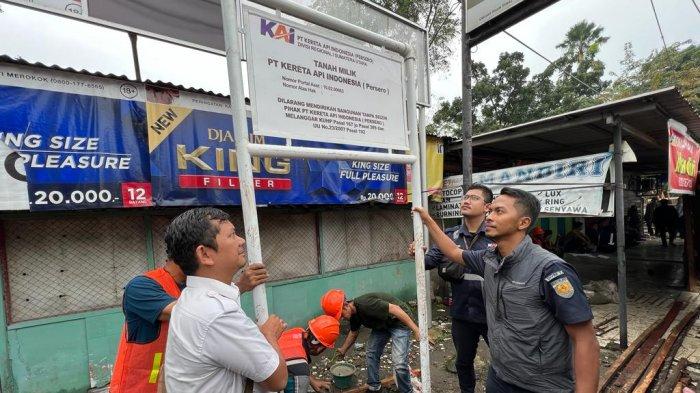 PT KAI Divre I SU Amankan Aset Berupa Rumah Perusahaan di Jalan Sutomo Medan, Kini Dipasangi ...