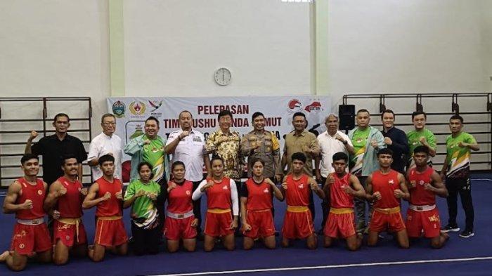 Wakapolri Komjen Agus Andrianto Bantu 11 Atlet Wushu Sanda Sumut untuk TC di China jelang PON ...