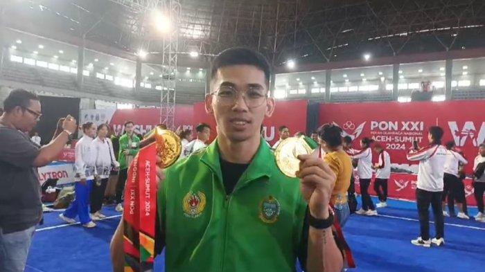 Meraih 2 Emas di PON 2024, Harris Horatius Putuskan Pensiun dari Atlet Wushu - Tribun-medan.com