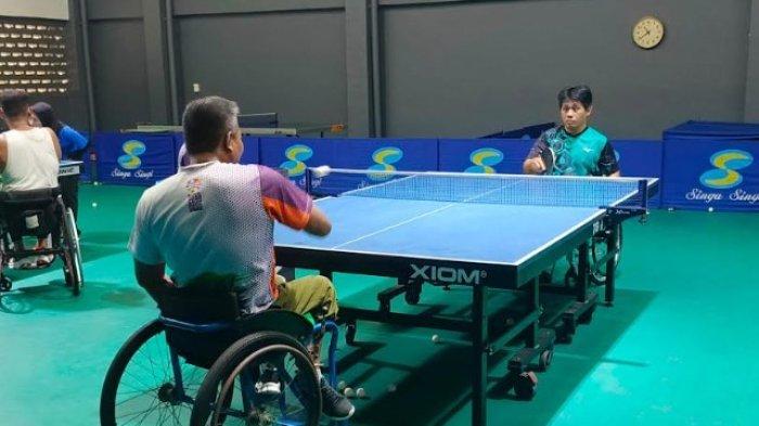 Tenis Meja NPCI Sumut Targetkan Empat Medali Emas di Peparnas 2024 - Tribun-medan.com