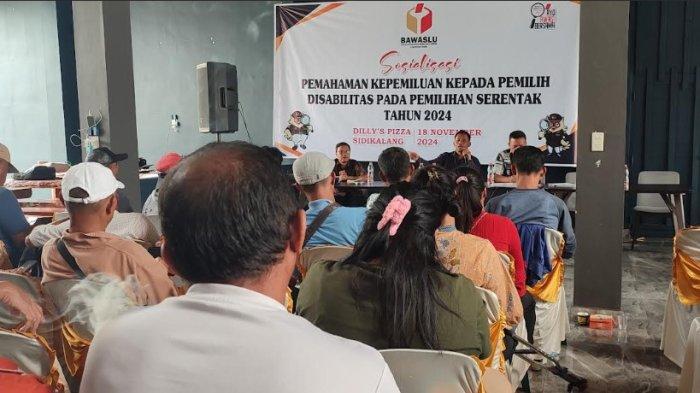 Sosialisasi Tahapan Pilkada ke Penyandang Disabilitas, Bawaslu Dairi: Ada Fasilitas Khusus di ...