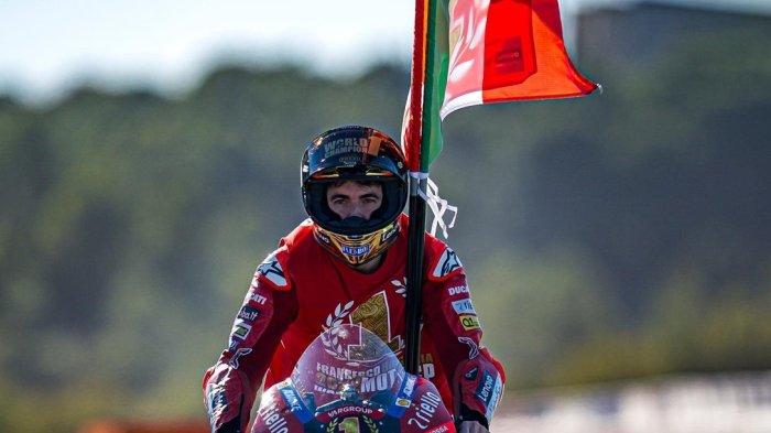 Hasil Sprint Race MotoGP 2023 - Francesco Bagnaia Menang dan Ukir Sejarah, Marc Marquez Posisi ...