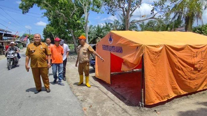 4.227 Jiwa Terdampak Banjir di Asahan, BPBD Bangun Tenda Darurat - Tribun-medan.com