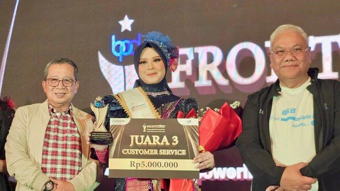 Bank Sumut Raih Juara 3 pada Kategori Customer Service di Ajang Frontliner Championship BPDSI ...