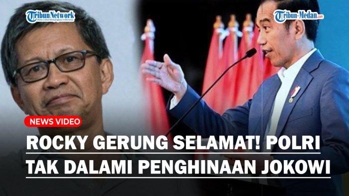 Rocky Gerung Selamat, Polri Tak Usut Soal Dugaan Pencemaran Nama Baik Presiden Jokowi - Tribun ...