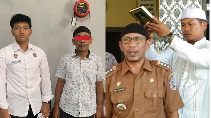 Sosok Beib Andi Manik, Eks Camat Pinang Sori yang Raba, Ciumi Siswi PKL Pernah Sumpah Alquran ...