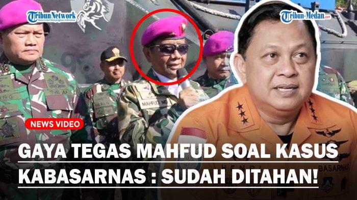 Berbaret Marinir Mahfud MD Tegas Soal Kasus Suap Kabasarnas : Sudah ... Berbaret Marinir Mahfud MD Tegas Soal Kasus Suap Kabasarnas : Sudah ...