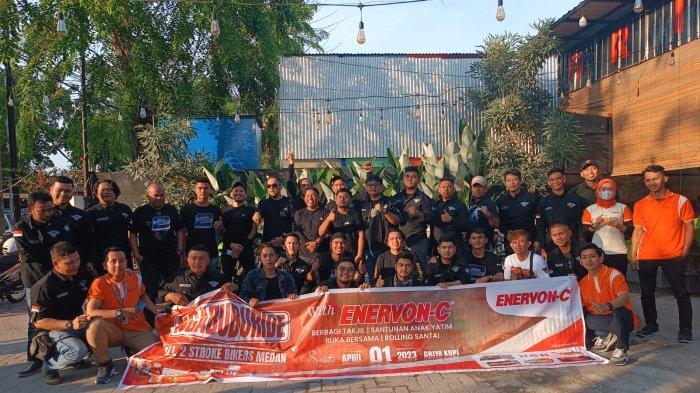 Enervon-C Ngabuburide Bersama dengan Komunitas Two Stroke Medan, Jalin ...