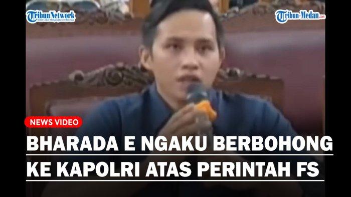 Pertama Ditanya oleh Kapolri, Richard Eliezer (Bharada E) Ngaku Masih ...