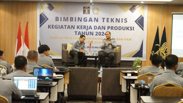 Hari Kedua Bimtek Jajaran Pemasyarakatan, Dipaparkan Optimalkan Produksi, Kerja di Lapas dan ...