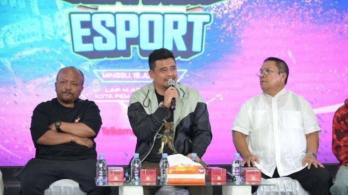 Bobby Nasution Ikuti Fun Match Mobile Legend di Kota Siantar: Esport ...