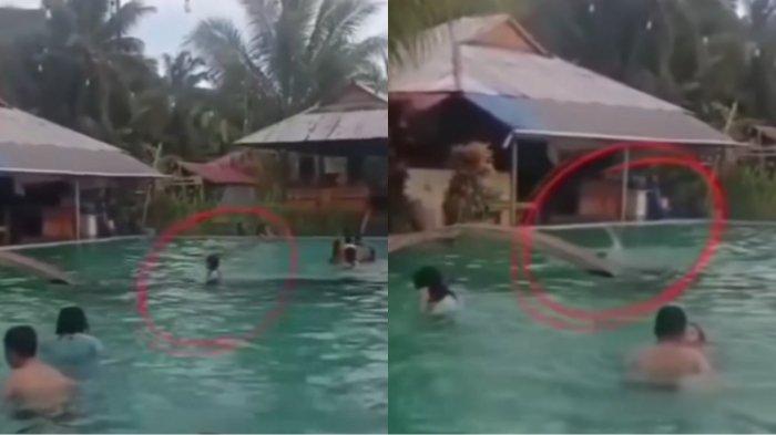 Bocah Perempuan Tewas Tenggelam di Kolam Renang, Pengunjung Ramai tapi Tak Sadar - Tribun-medan.com