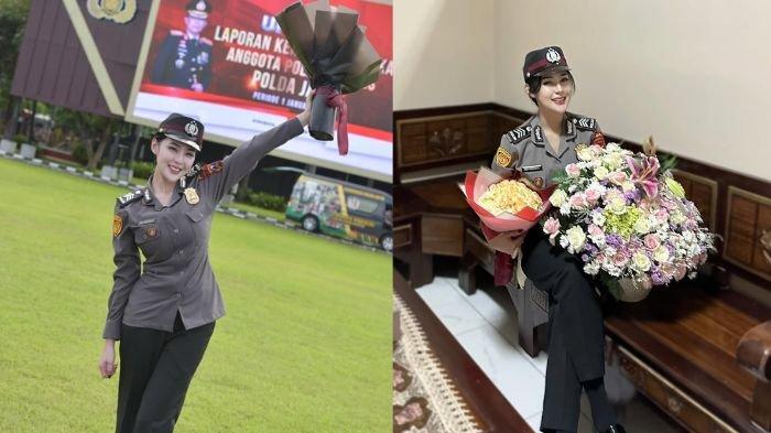 Profil Eby Feronica, Polwan Cantik Disebut Mirip Artis Korea Han So Hee ...