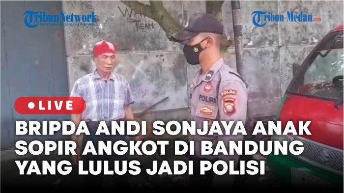 Viral Bripda Andi Sonjaya Jadi Polisi Lulusan Terbaik Ternyata Anak Sopir Angkot di Bandung ...