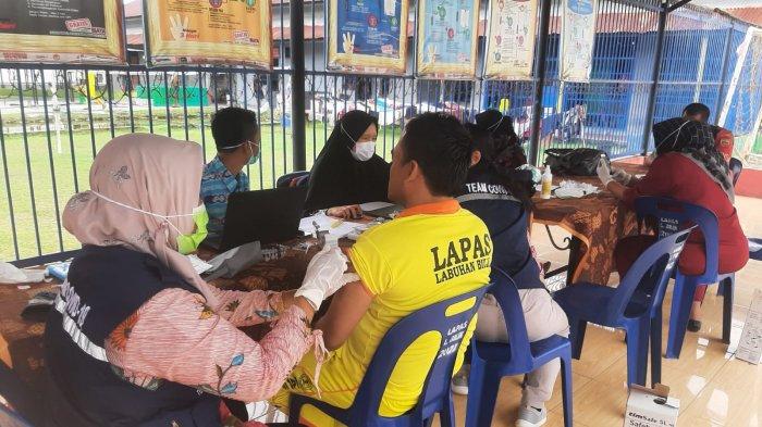 Semarakkan HBP ke-58, Lapas Labuhan Bilik Gandeng Koramil 04/LB dan ...