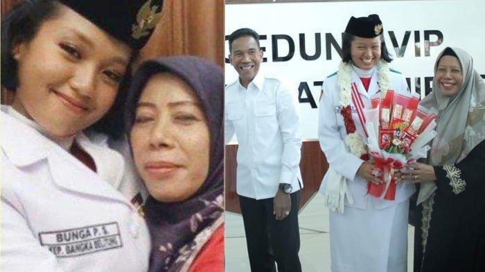 Begini Kabar Paskibraka Bunga Puspita Sari, Anak Buruh Setrika yang ...