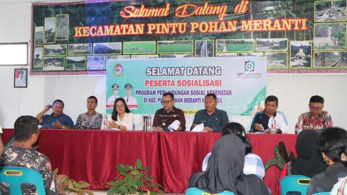 Bupati Toba Poltak Sitorus Ikuti Sosialisasi Program Perlindungan ...