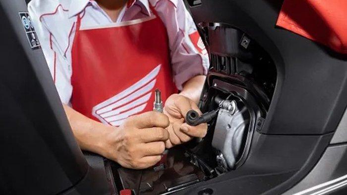 Busi Motor dalam Kondisi Buruk, ini Cirinya - Tribun-medan.com