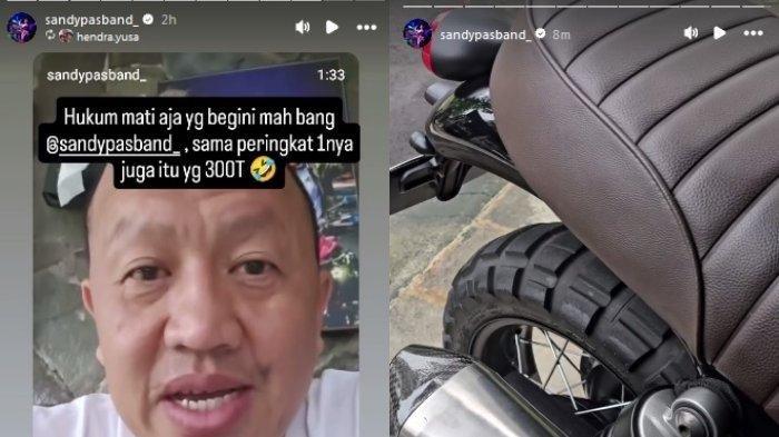 CURHAT Sandy Pas Band, Jengah Tahu Pertamax Oplosan Hasil Korupsi ...