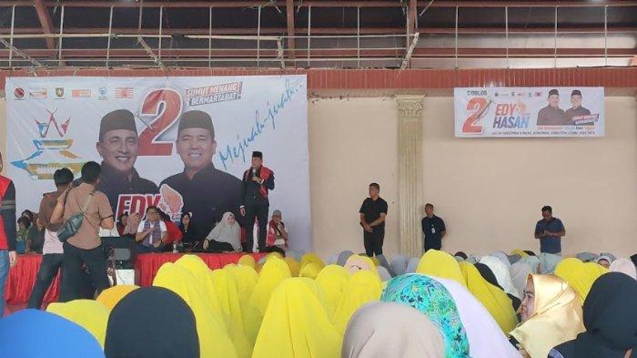 Kampanye ke Karo, Edy Rahmayadi Singgung Progress Jalan Alternatif ... Kampanye ke Karo, Edy Rahmayadi Singgung Progress Jalan Alternatif ...