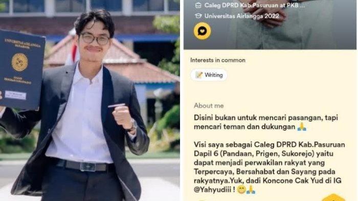 Tampang Caleg DPRD yang Manfaatkan Aplikasi Kencan Bumble untuk Kampanye, bukan Cari Cewek ...