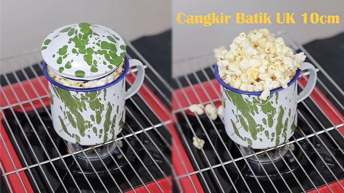 Cara Unik Memasak Popcorn Menggunakan Mug Enamel Panen.Co Houseware ...
