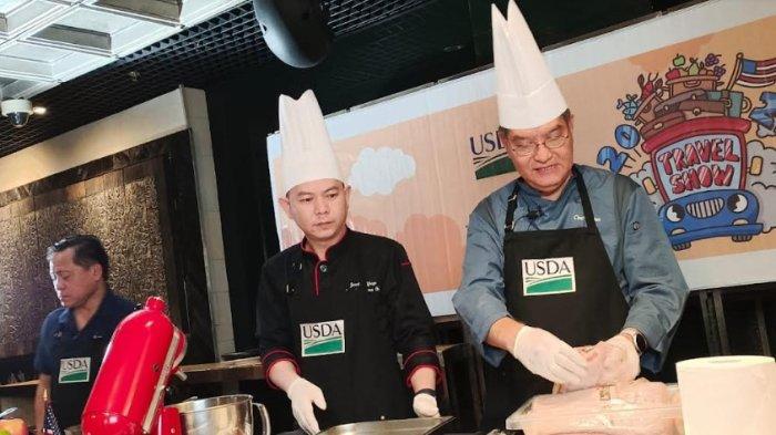 USDA Travel Show di Medan, Chef Vindex Tengker Kenalkan Menu Paduan ...