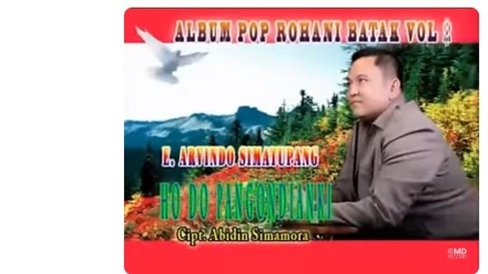 Chord dan Lirik Lagu Batak Ho Do Pangondianki yang Dipopulerkan oleh Arvindo Simatupang - Tribun ...