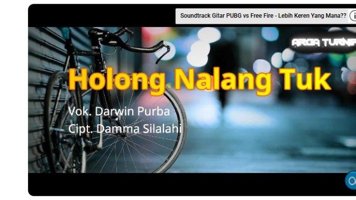 Chord dan Lirik Lagu Simalungun Holong Nalang Tuk Dipopulerkan oleh Darwin Purba - Tribun-medan.com