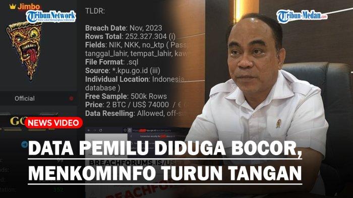 DATA Pemilu Diduga Bocor, Menkominfo Turun Tangan Hingga Buat Sistem ...