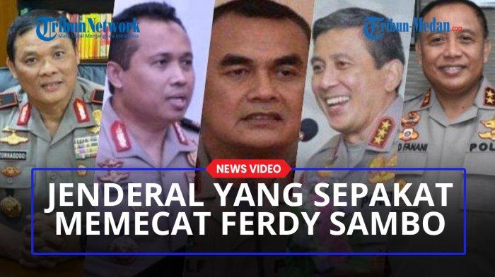 DERETAN Jenderal yang Tanda Tangani Putusan Pemecatan Sidang Kode Etik Ferdy Sambo - Tribun ...