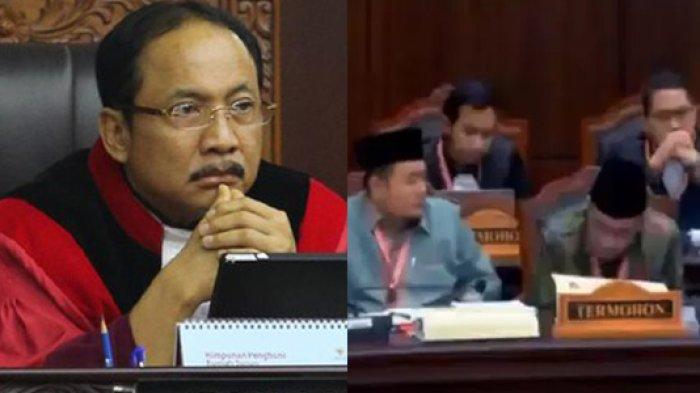 DETIK-DETIK Ketua MK Bangunkan Ketua KPU dalam Sidang MK: Pak Hasyim Tidur Ya? Semangat Dikit ...