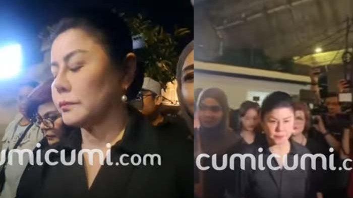 Penampakan Desiree Tarigan Melayat Hotma Sitompul, Cerai setelah ...