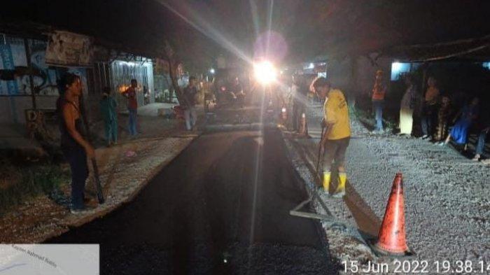 Realisasikan Program Prioritas Wali Kota Medan, Dinas PU Aspal Jalan ...