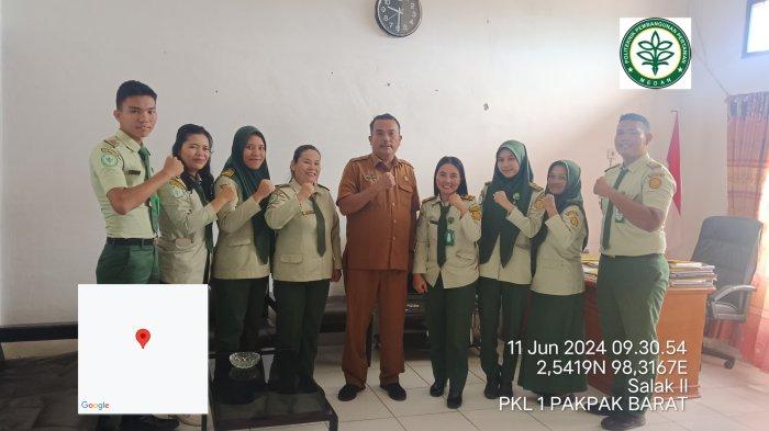 DINAS Pertanian Pakpak Bharat Terima Audensi Mahasiswa Politeknik ...