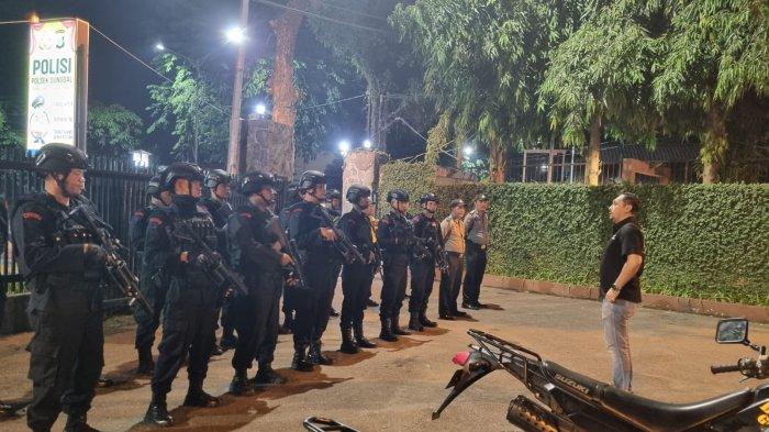 Patroli di Sunggal Sat Brimob Polda Sumut Amankan Mesin Tembak Ikan Mesin Jackpot dan 3 Orang ...