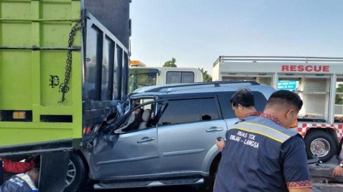Identitas 5 Korban Tewas Kecelakaan di Tol Binjai-Langsa, Pajero Hantam ...