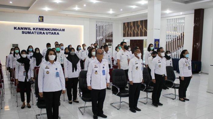 Jelang KTT G20, Kanwil Kemenkumham Sumut Ikuti Doa Bersama Secara Virtual Dengan Sekretaris ...