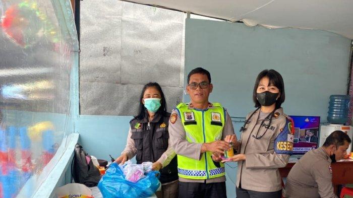 Dokkes Polres Taput Jalankan Peran di Operasi Lilin Toba 2022, Cek Kesehatan Petugas Pos ...