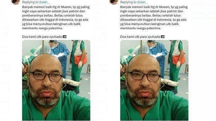 Sosok Dokter Mueen Relawan Bulan Sabit Merah Indonesia Tewas Terkena ...