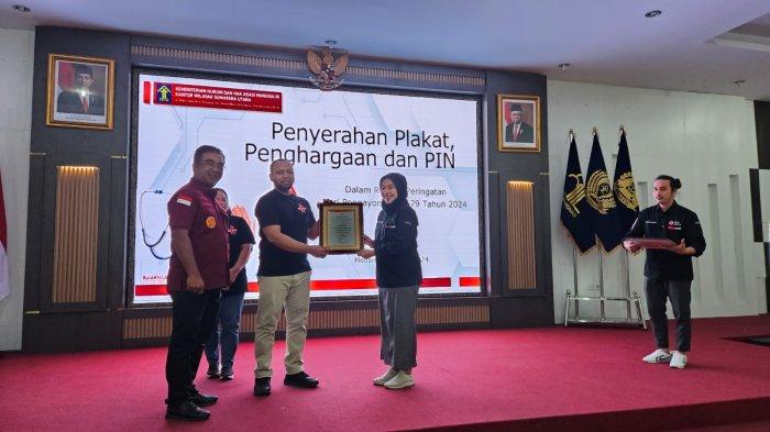 Memperigati HUT ke-79 Pengayoman, Kanwil Kemenkumham Sumut Menggelar Donor Darah - Tribun-medan.com