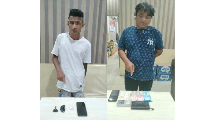 Timsus Polres Labuhanbatu Tangkap Dua Pengedar Sabu di Marbau, 16,34 Gram Barang Bukti Diamankan ...